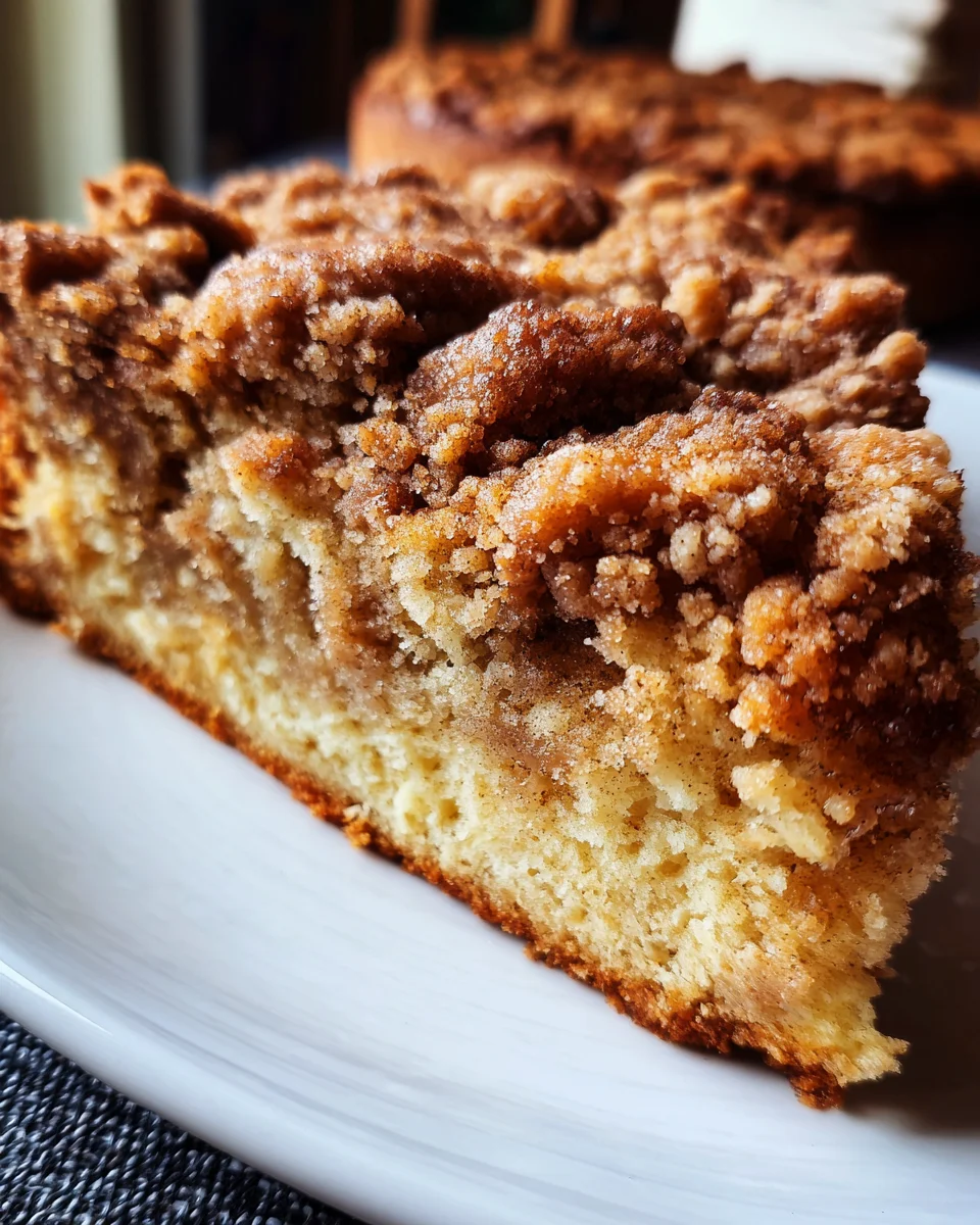 Cinnamon Streusel Coffee Cake Recipe | Soft & Delicious
