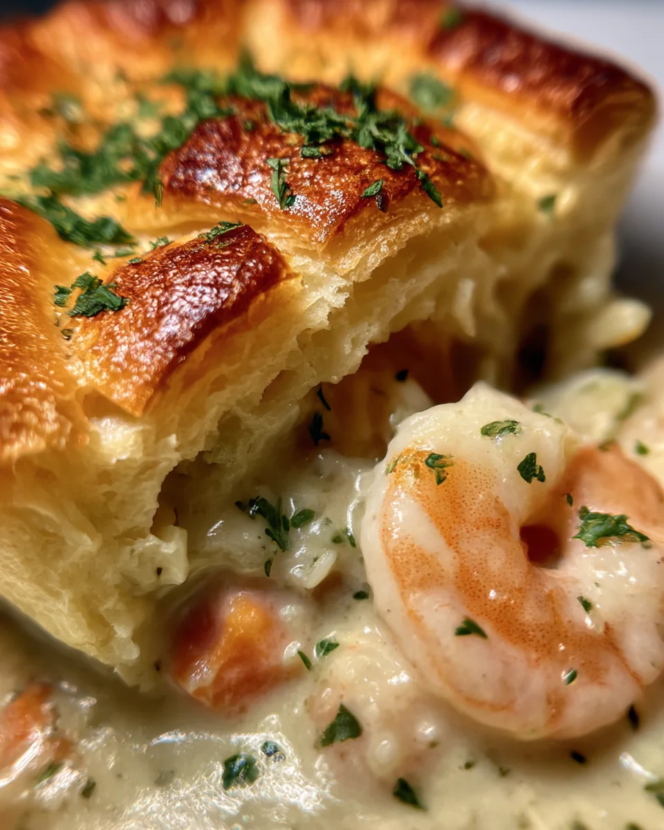 Creamy Fish & Shrimp Pot Pie Recipe for Comforting Dinner