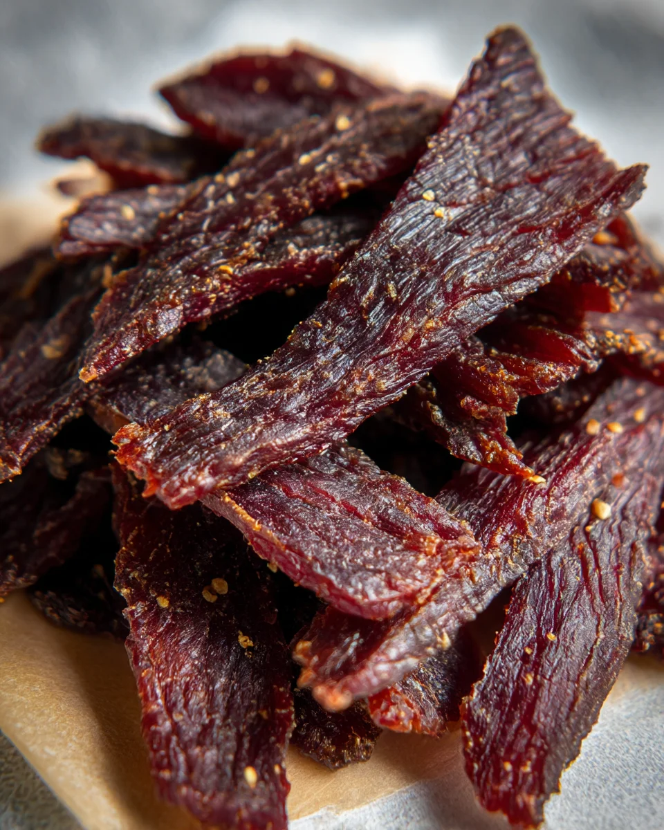 Easy Oven Dehydrated Beef Jerky Recipe Without a Dehydrator